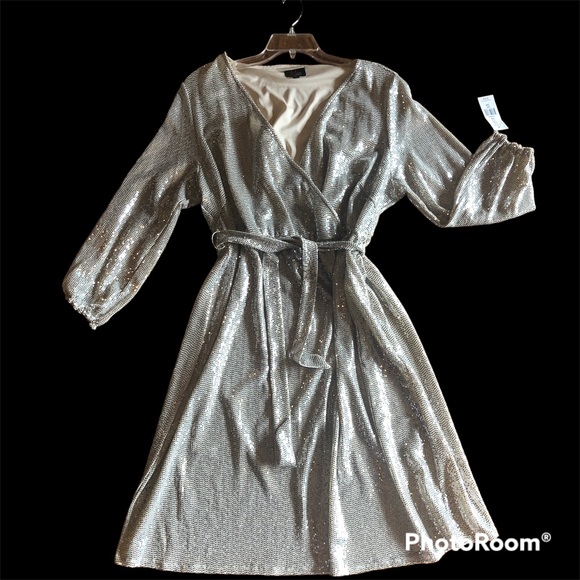 JM Studio by John Meyer | Dresses | New Jm Studio Champagne Sparkle ...